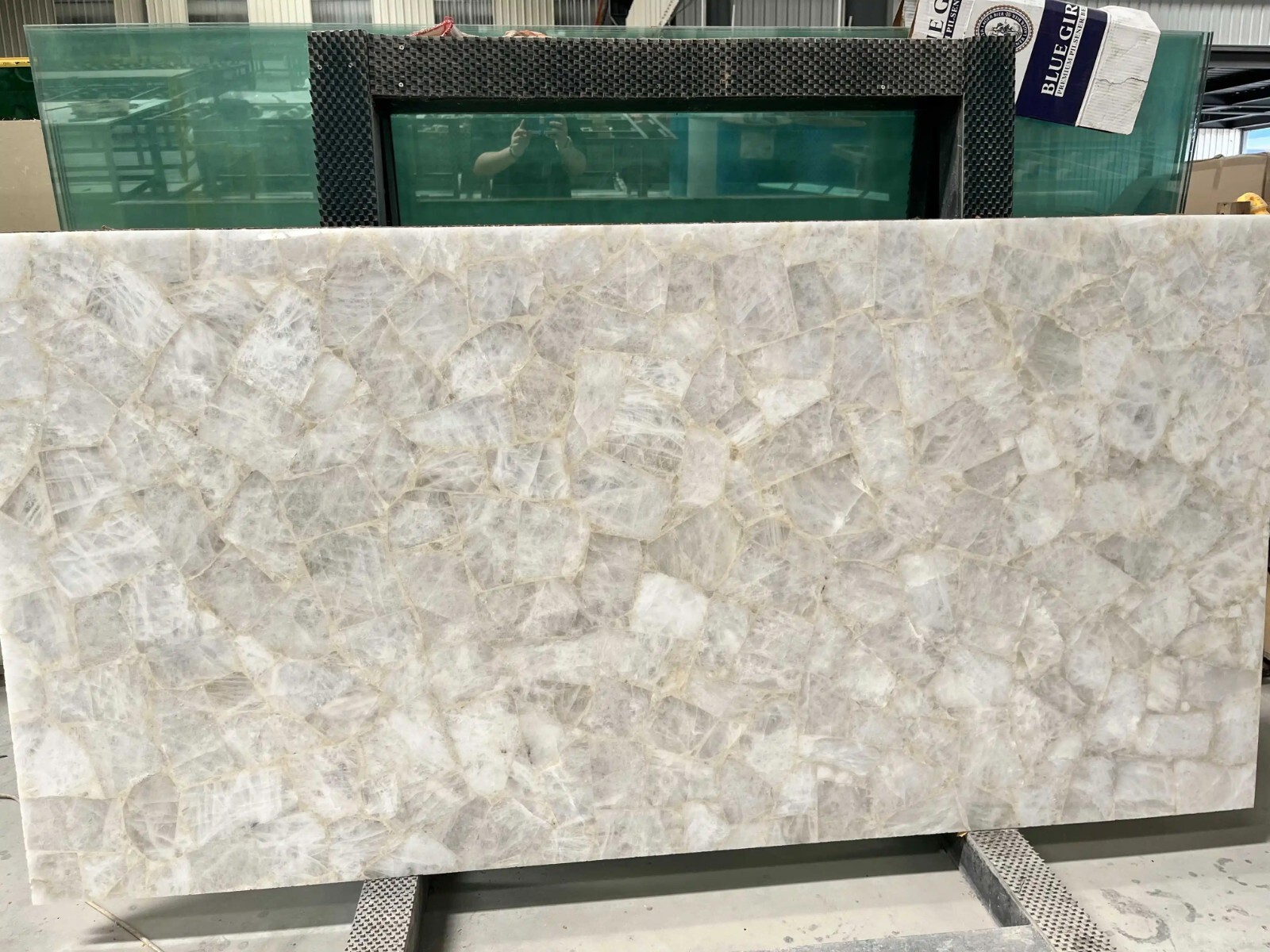 quartz Countertops Slabs Semiprecious Crystal Slabs, Wall Tiles art | eBay