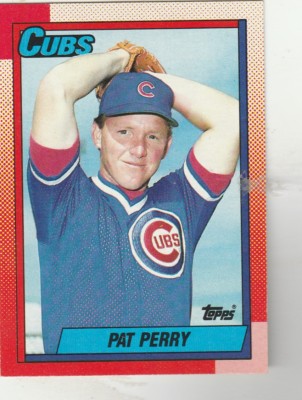 FREE SHIPPING-MINT-1990 Topps #541 Pat Perry Cubs | eBay