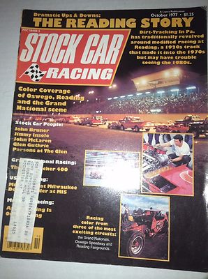 Stock Car Racing Magazine John Bruner Jimmy Insolo October 1977 ...