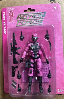 Valaverse Action Force Pink Steel Brigade 2024,New | eBay