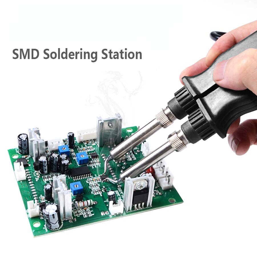 220V/110V SMT IC SMD Hot Tweezers Soldering & Rework Stations Iron ...