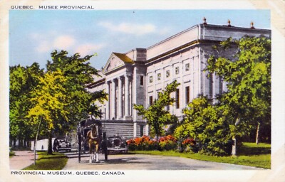 Old Postcard Quebec Canada- Provincial Museum, View- Unposted M5 | eBay