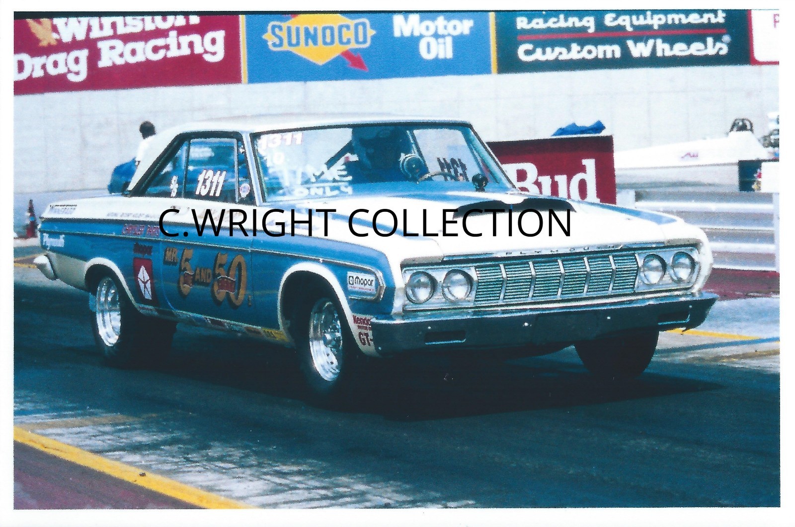 1970s Drag Racing-"MR 5 AND 50"-Jack Werst's 1965 S/S Plymouth-Maple ...