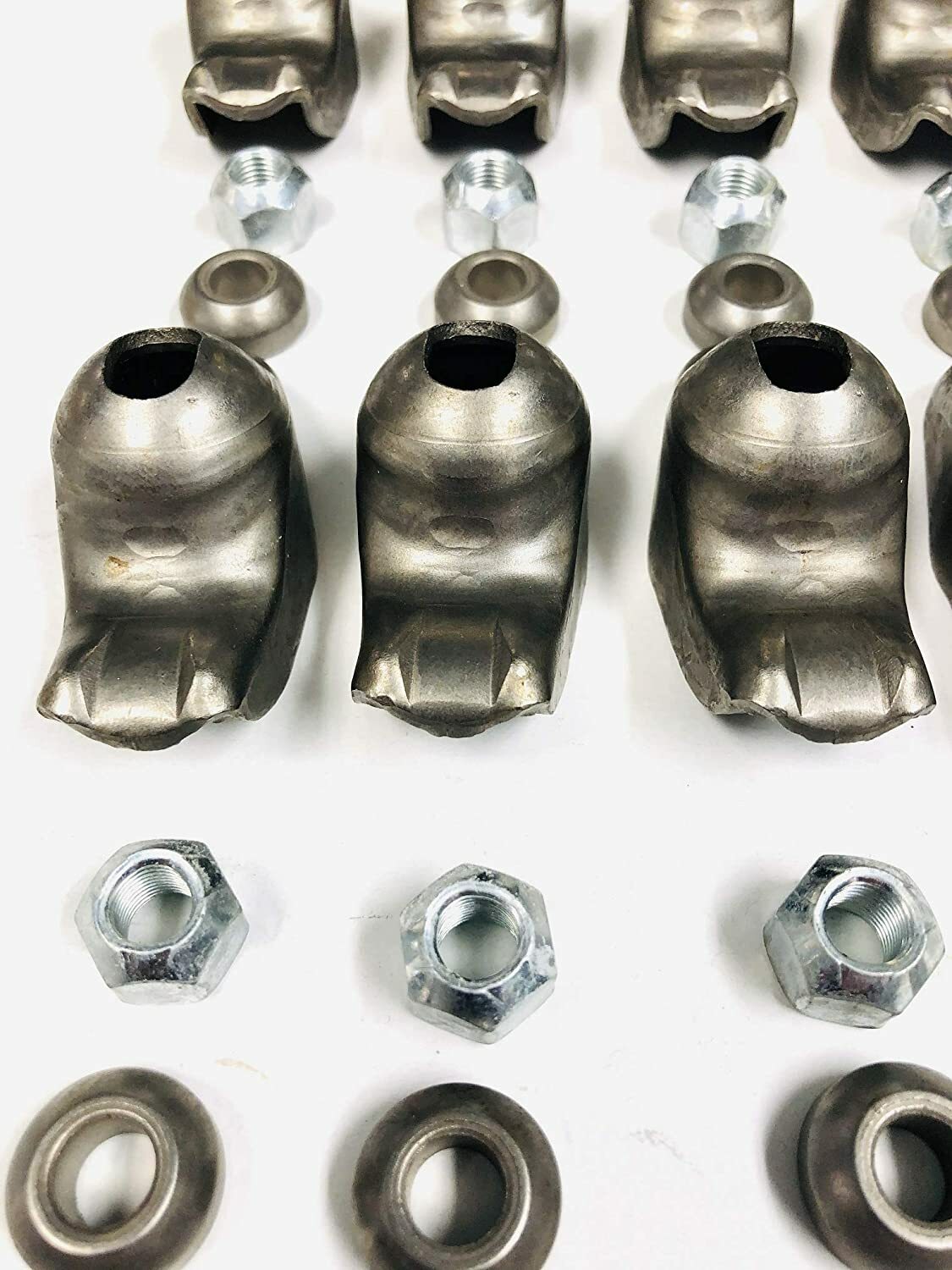 ROCKER ARMS Kit/16+PUSHRODS 1987-95 Chevy SB 305 350 self-aligning w ...