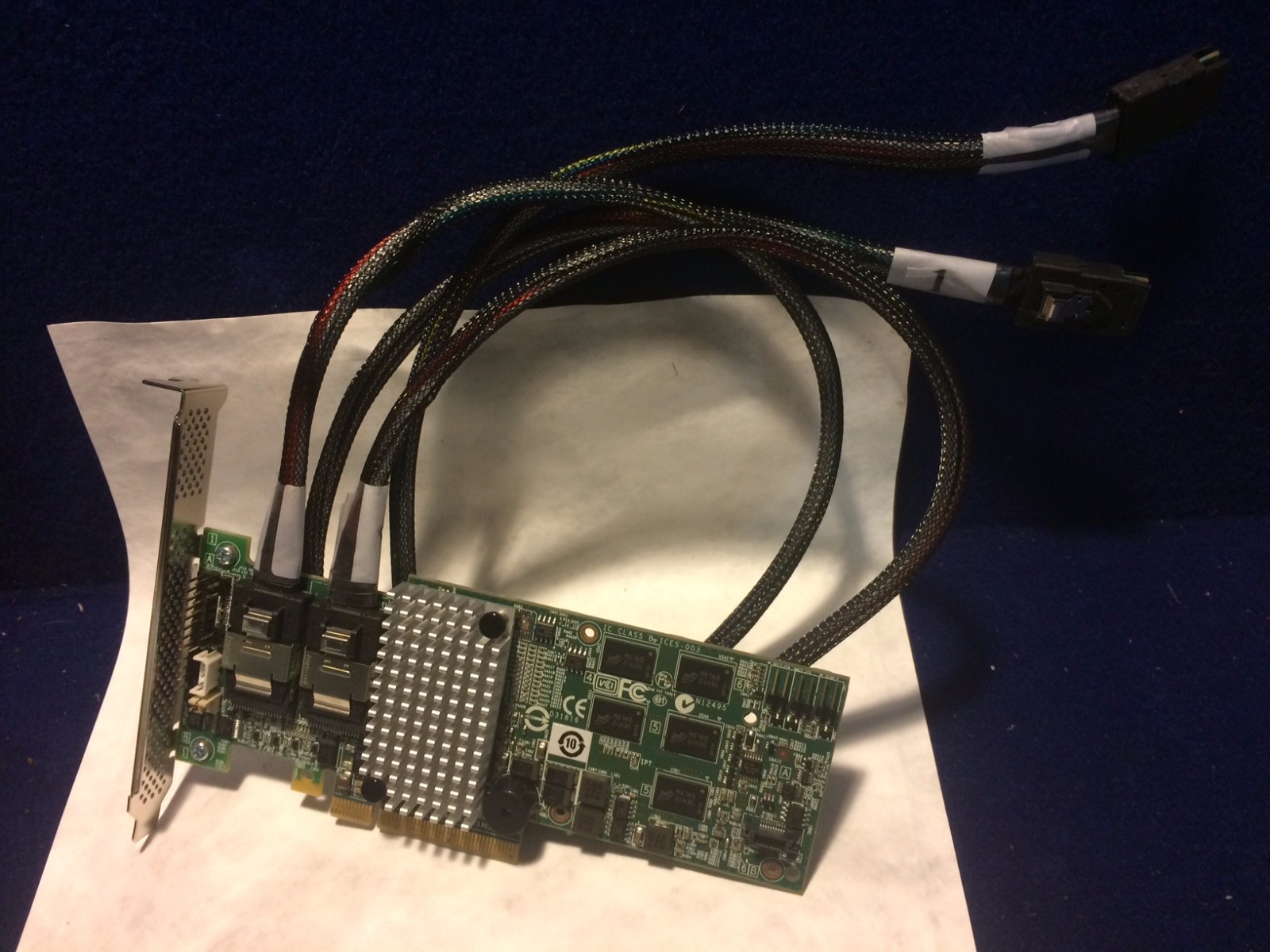 LSI MegaRAID CONTROLLER KARTE 500605B mit Kabeln | eBay