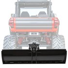 48" 3-Point Scrape Blade 2" Receiver ATV UTV Adjustable Scraper ...