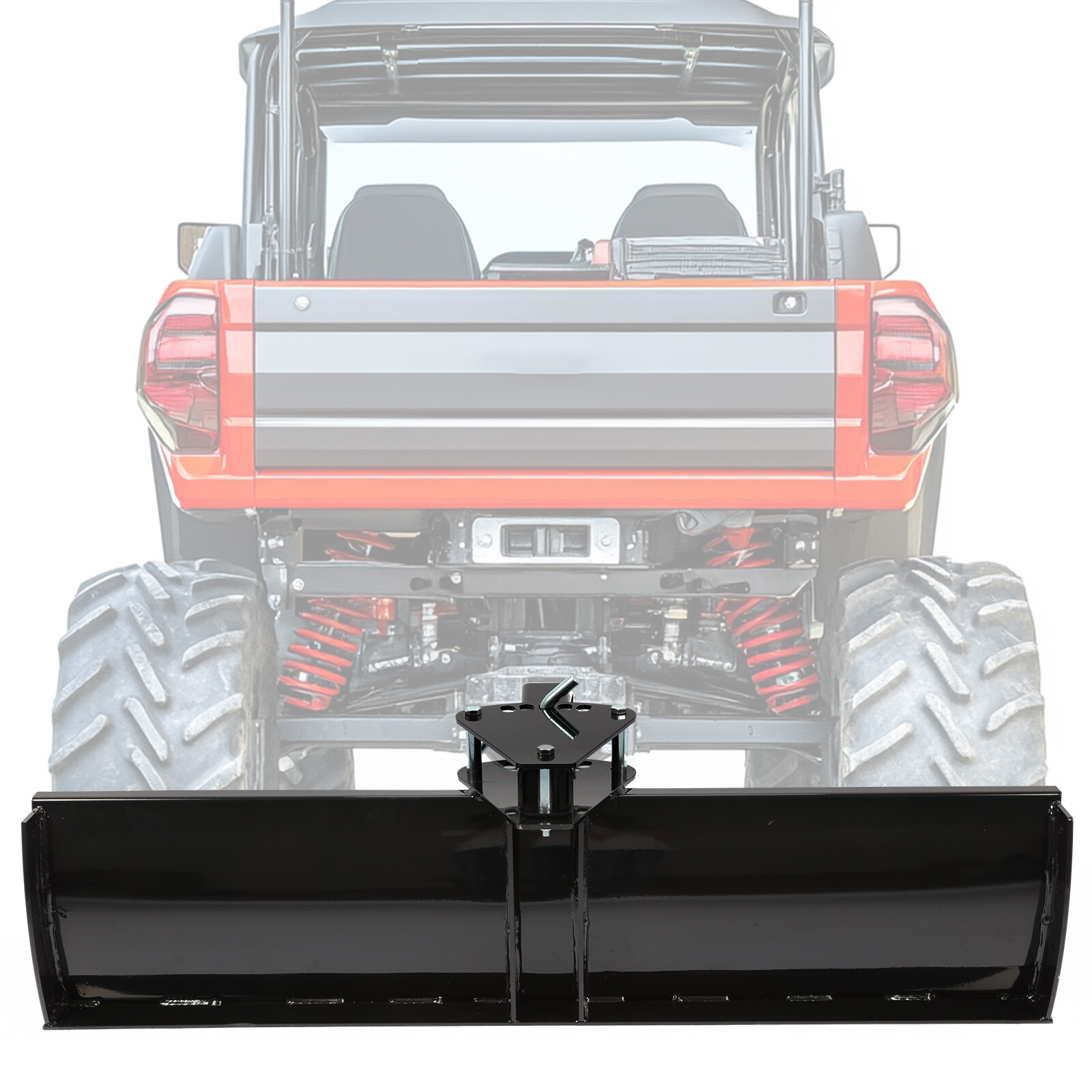 48" 3-Point Scrape Blade 2" Receiver ATV UTV Adjustable Scraper ...