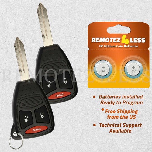 2 For 2007 2008 2009 2010 2011 2012 Replacement Dodge Caliber Remote ...