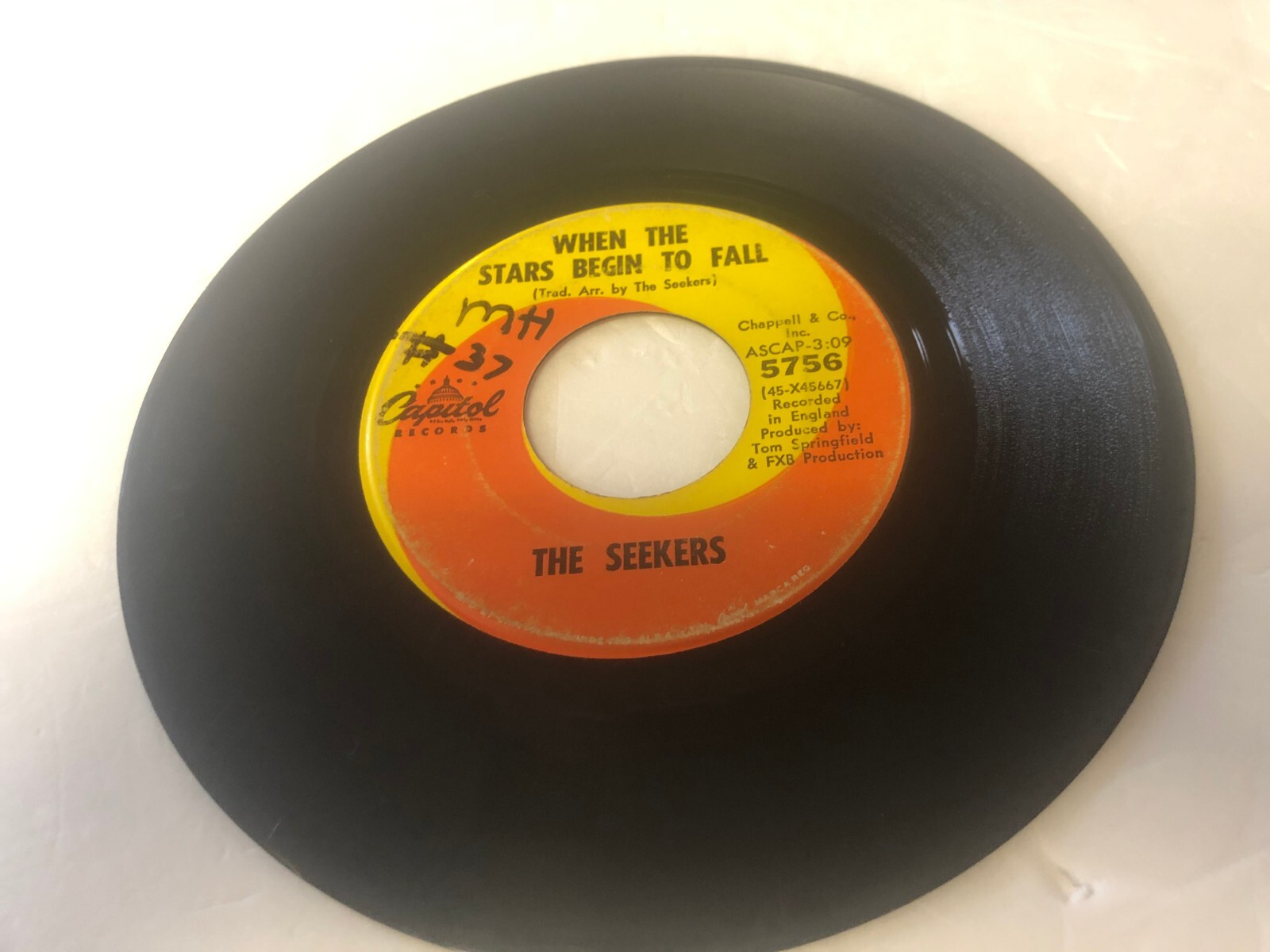 The Seekers-Georgy Girl/When the Stars Begin to Fall-Tested 45 RPM ...