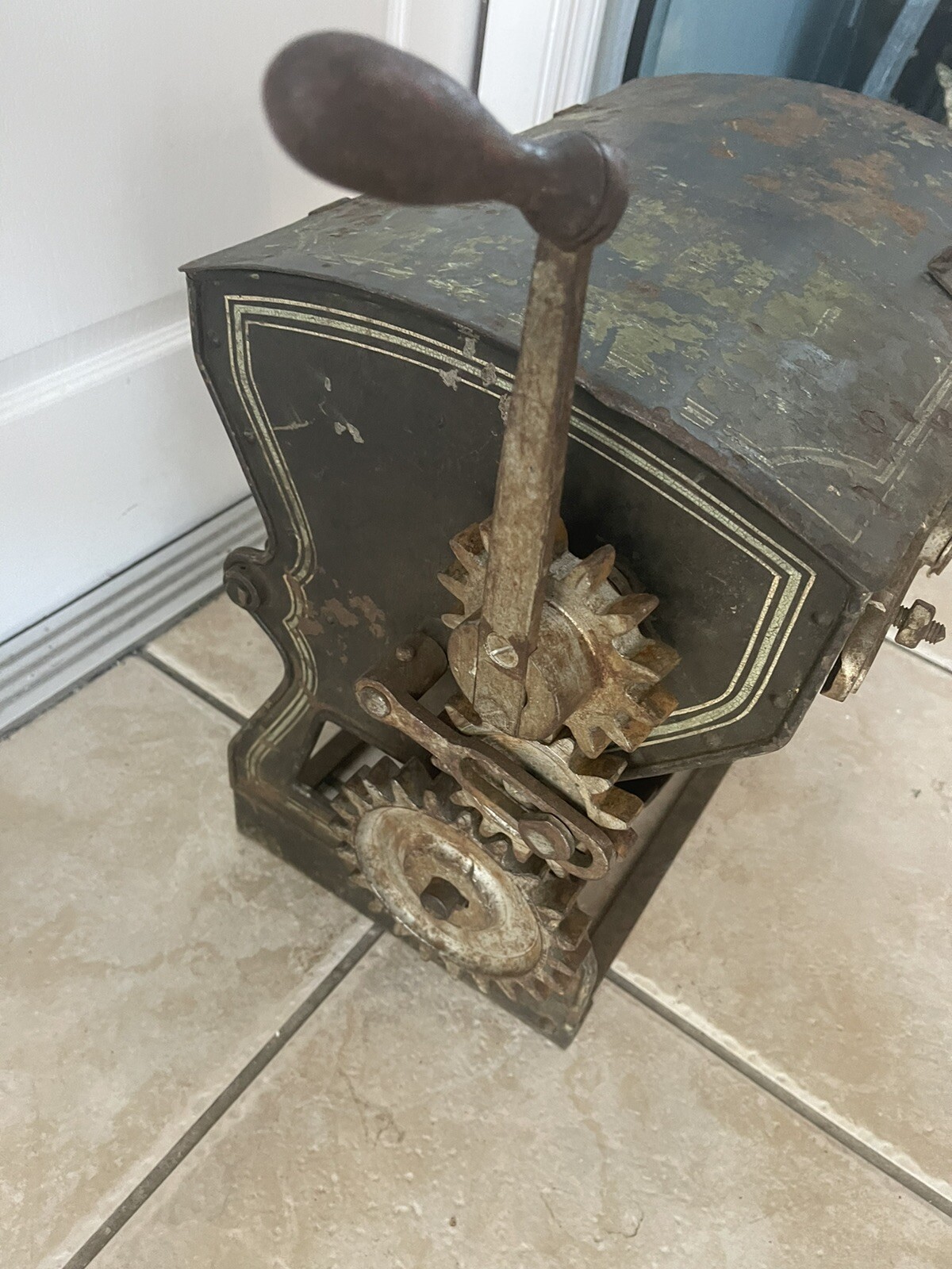 Salesman Sample / Patent Model Grain Auger /Farm Machine 1/8th Scale ...