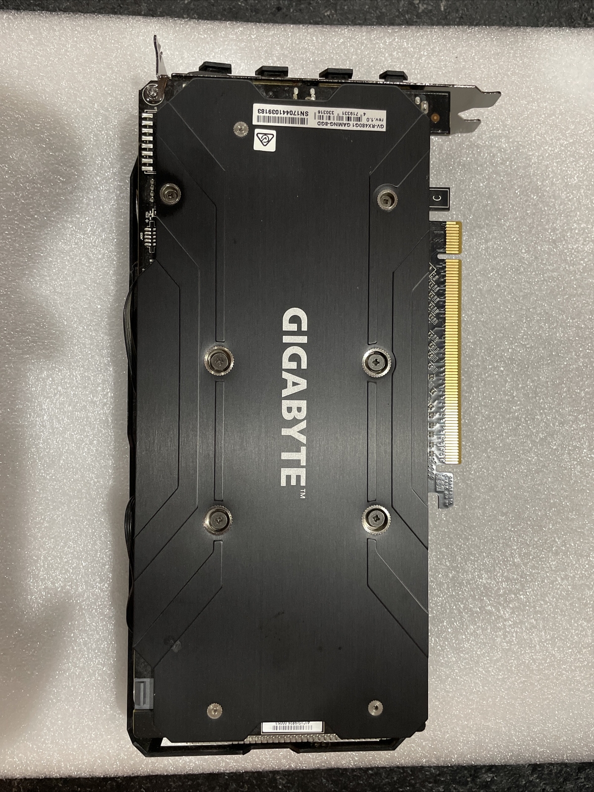 GIGABYTE Radeon RX 480 GAMING 8G 8GB GDDR5 Graphic Card (GV-RX480G1 ...