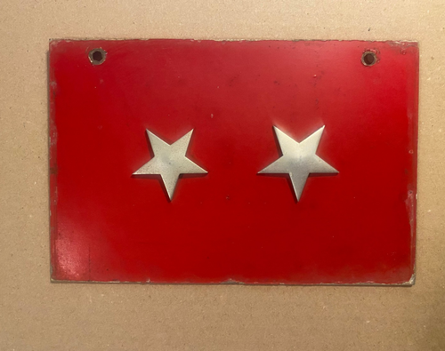 FORT JACKSON SC license plate, Commanding General official vehicle ARMY ...