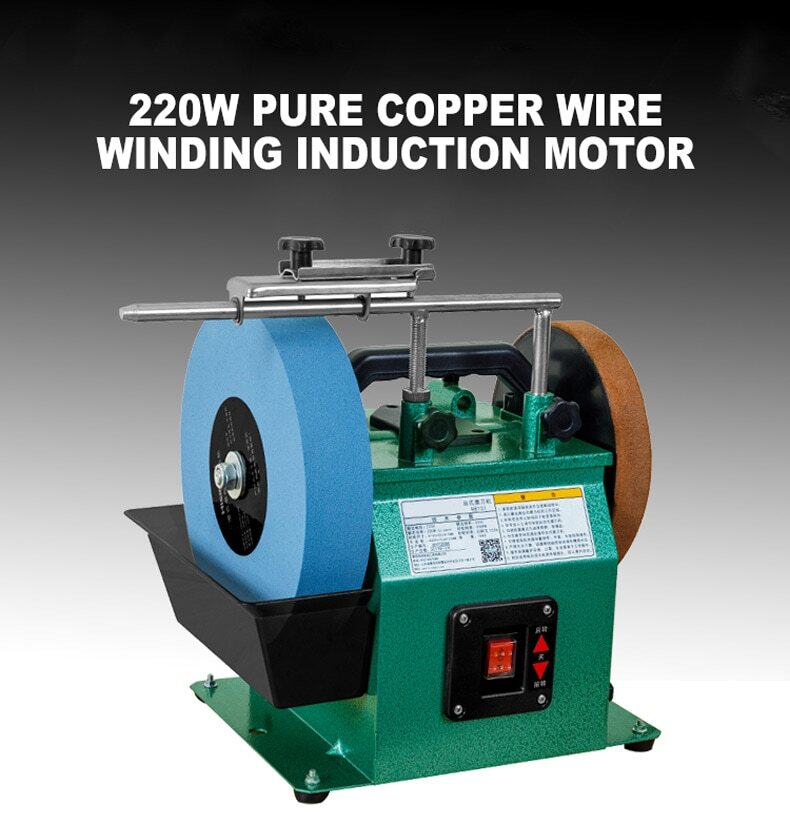 10 Inch Low Speed Water-Cooled Sharpener Machine Desktop Grinder ...