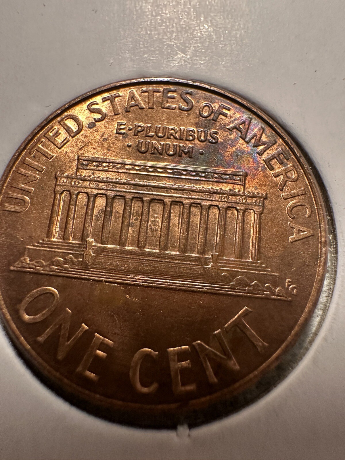 2002 D Lincoln Memorial Cent, Error Obverse Die Break | eBay