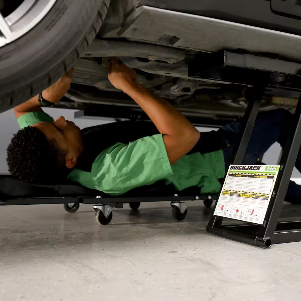 Quick Portable Car Lift Jack QuickJack 5000TL 5000 lbs Home Shop Garage ...