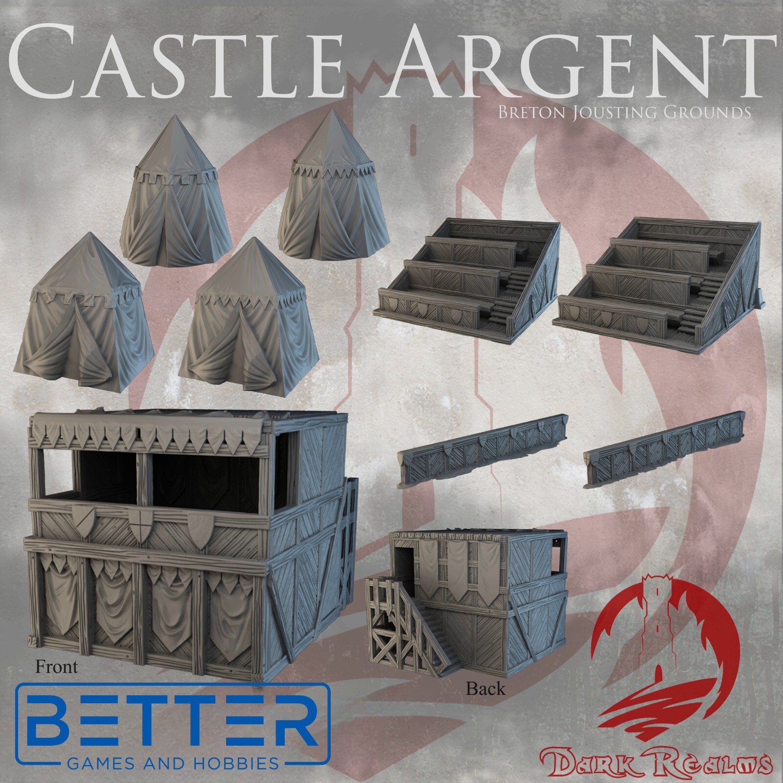 Jousting Ground - Castle Argent, Fantasy, Sci-Fi Grimdark wargames ...