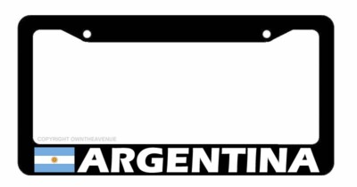 Argentina Country Flag Car Truck Auto License Plate Frame | eBay