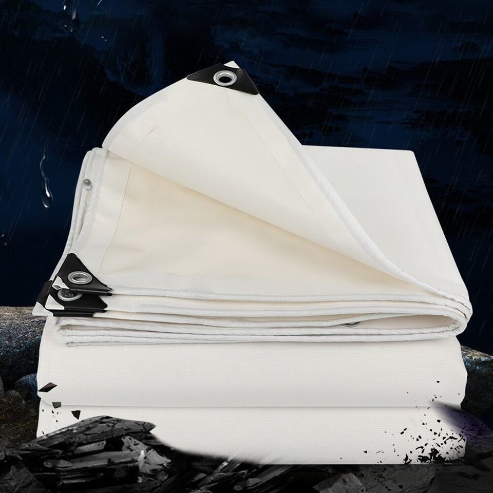 18Oz Heavy Duty Cotton Canvas Tarp Tarpaulin Garden Sun Shade Tent ...