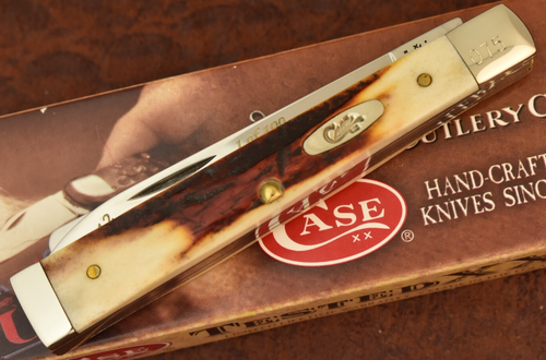 RARE 1 of 100 CASE XX USA RED STAG DOCTORS DRS KNIFE R5285 SS 2011 ...