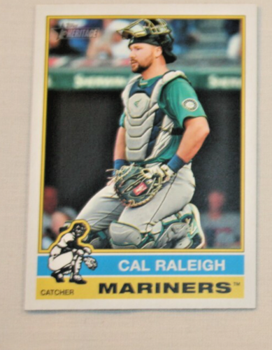CAL RALEIGH 2025 HERITAGE HIGH NUMBER SP #472 SEATTLE MARINERS | eBay