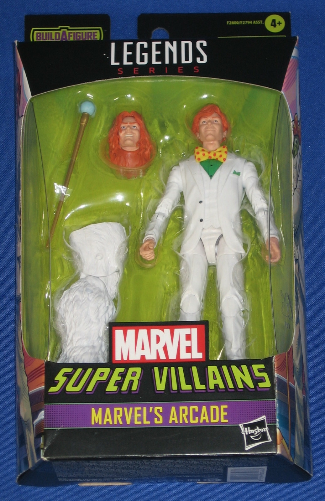 Marvel Arcade Legends 6" Action Figure X-Men Super Villains Xemnu 2021 ...