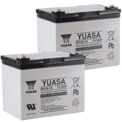 Shoprider Sovereign 4 Mobility Scooter Battery | 2 Pack | eBay UK