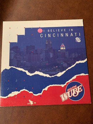 105FM WUBE- I Believe In Cincinnati 1987 WUBE-88 Vinyl 12'' Vintage | eBay