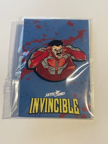 INVINCIBLE Omni Man THINK MARK Bloody Meme Pin SDCC 2023 Skybound ...