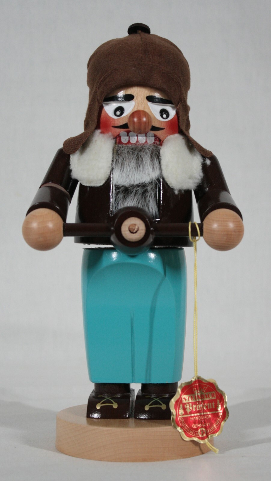 VINTAGE ORIGINAL STEINBACH S752 Chubby AVIATOR NUTCRACKER | eBay