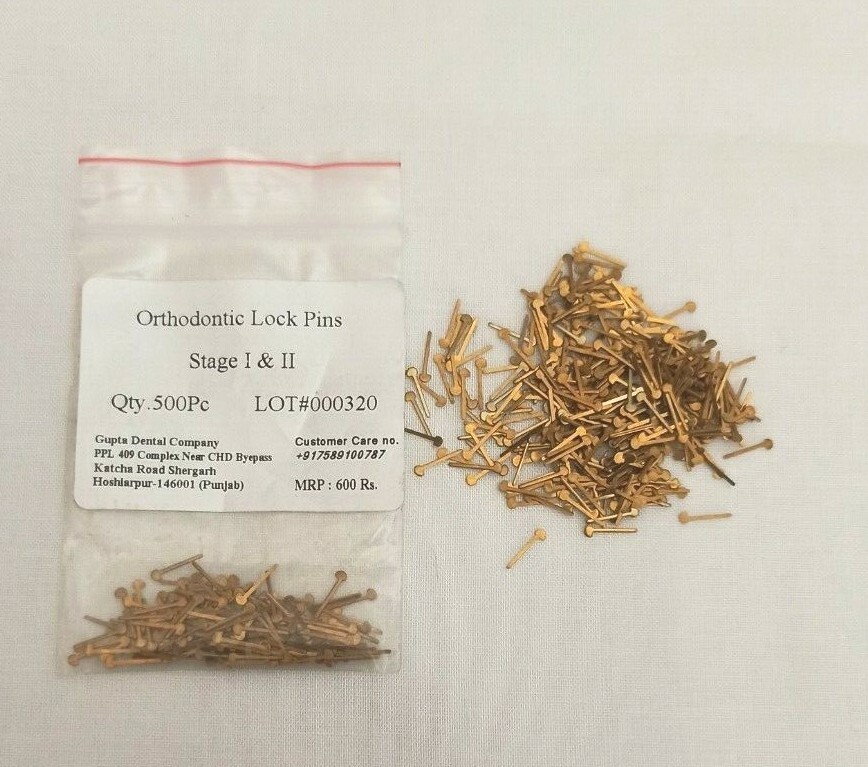 Dental Ortho Begg’s Lock Pins 500 Piece | eBay