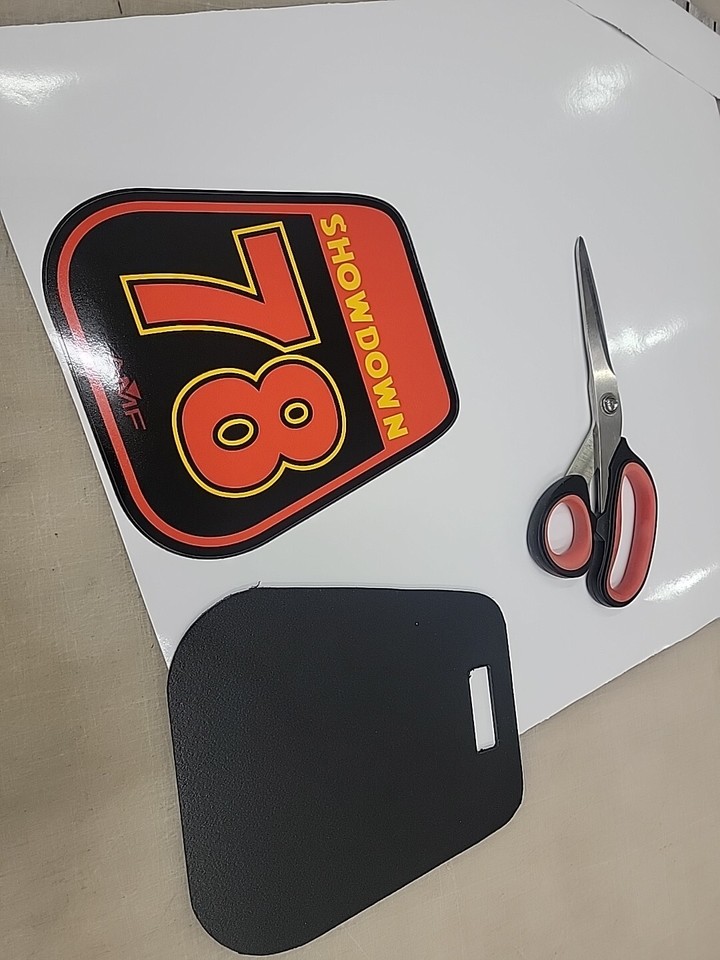 AMF Showdown 78 Bicycle BMX PLATE and Decal Only Huffy Reproduction | eBay