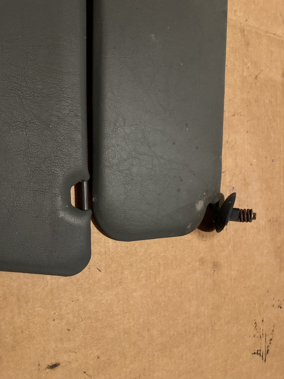 E350 Econoline Ford Van Sun Visor Pair Left Right Vinyl Grey 92-14 | eBay