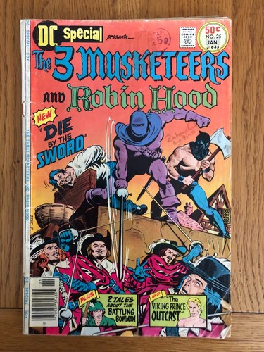 DC The 3 Musketeers & Robin Hood #25 (1976) DC Super Friends #26 (1979 ...