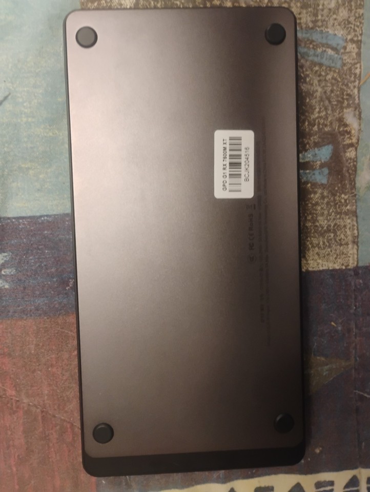 GPD G1 (2023) eGPU Radeon RX 7600M XT External GPU Occulink Thunderbolt ...