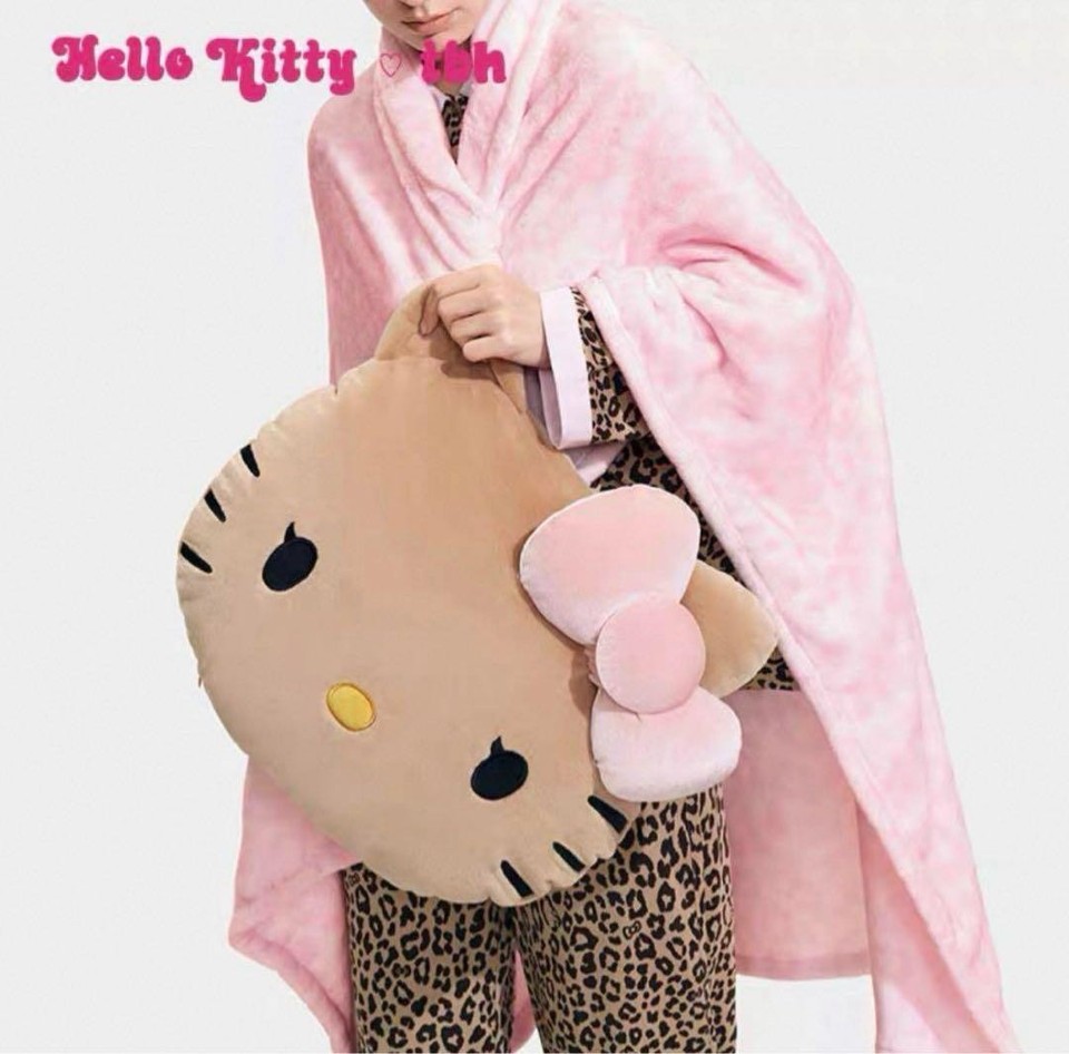 Limited Edition Hello Kitty ÁETBH Radio-shaped Blanket & Cushion | eBay
