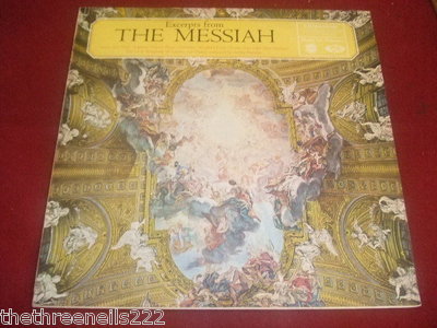 VINYL LP - THE MESSIAH - GEORGE FREDRICK HANDEL - MFP 2108 | eBay UK