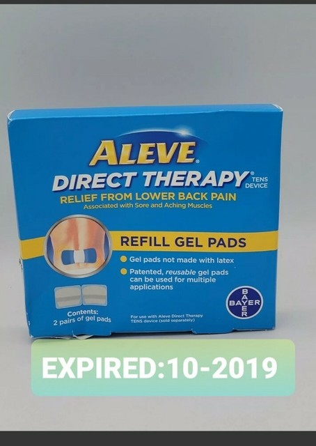 ALEVE Direct Therapy Refill Gel Pads 2 Pairs for sale online | eBay
