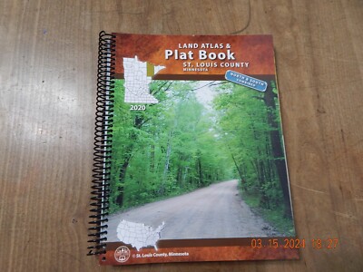 MINNESOTA COUNTY PLAT BOOK ST LOUIS COUNTY 2020 | eBay