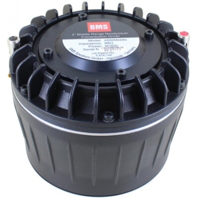 BMS 4592ND-MID 2" Midrange Compression Driver Neodymium Middle 8 Ohm | eBay