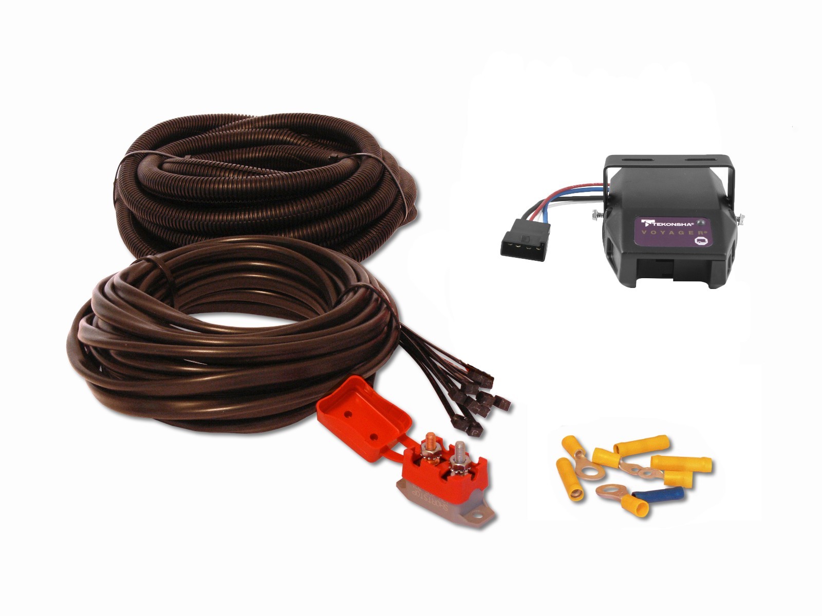TEKONSHA VOYAGER ELECTRIC BRAKE CONTROLLER + Standard Wire Kit | eBay ...