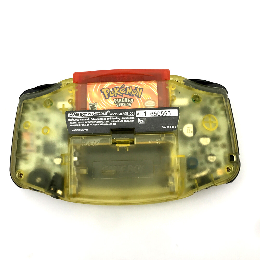 Clear Yellow 10 Levels Backlight V2 iPS LCD Screen Game Boy Advance GBA ...