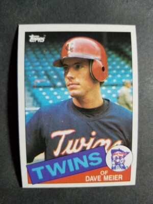 1985 Topps DAVE MEIER card # 356 [C4] | eBay