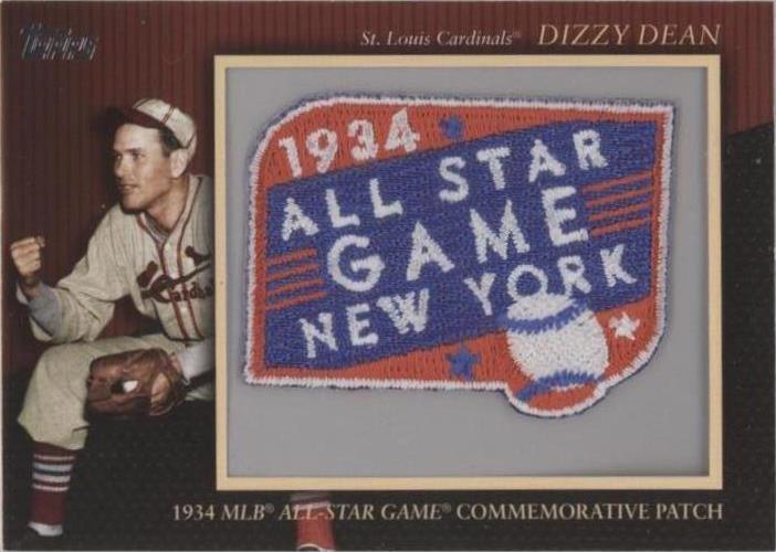 2010 Topps - Manufactured Commemorative Patch Dizzy Dean #MCP102 for ...