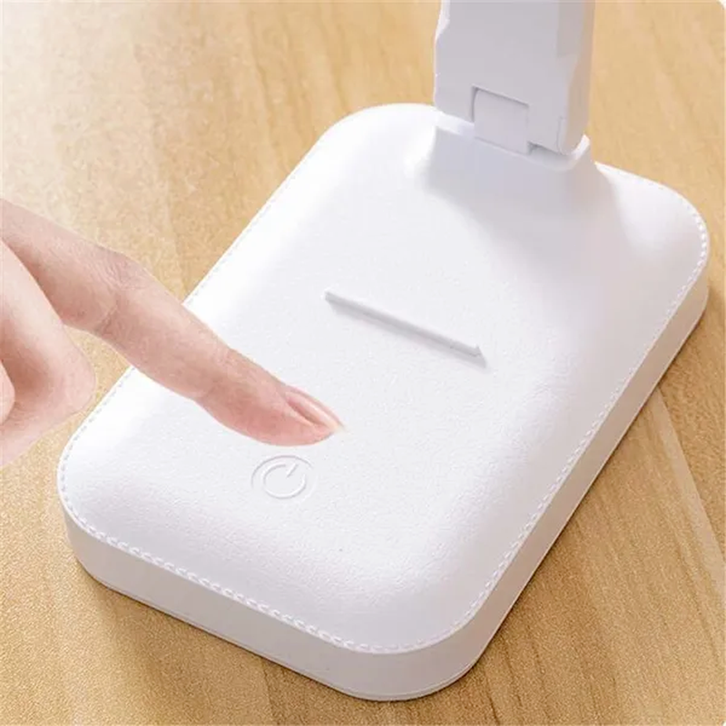 LED Desk Lamp Touch Sensor Reading Foldable Table Lamp Eye Caring ...