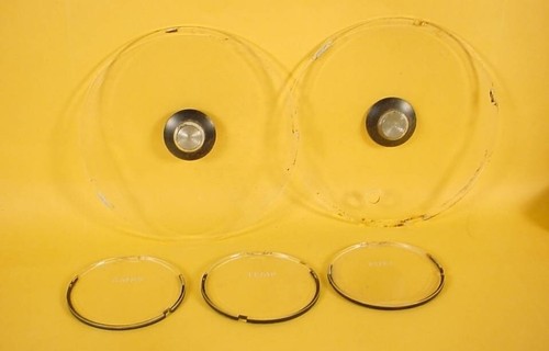 Used 1967 1968 Mercury Cougar XR7 Instrument Cluster Lens Set | eBay