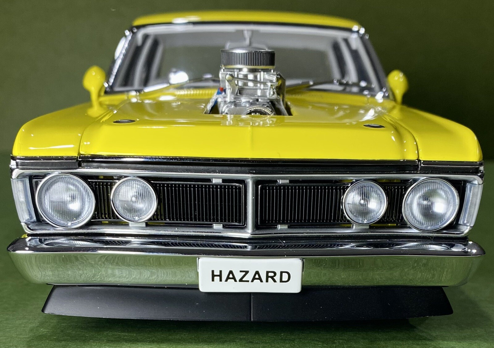 Ford 1:18 Model XY Falcon Street Machine Yellow HAZARD Model Car | eBay ...