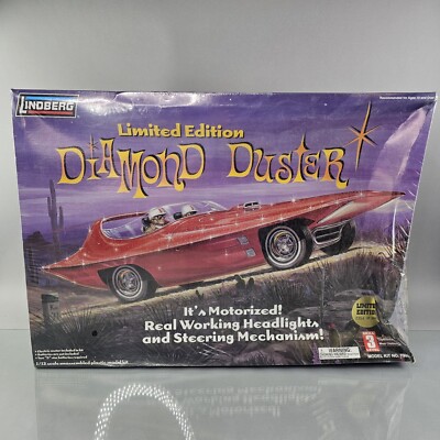 Lindberg DIAMOND DUSTER 1:12 Scale Motorized Model Kit 73052 LIMITED ...
