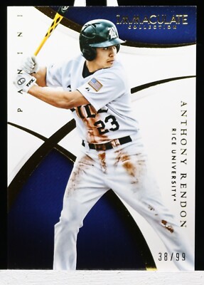 2015 Panini Immaculate Collegiate Anthony Rendon Base #38/99 Rice | eBay