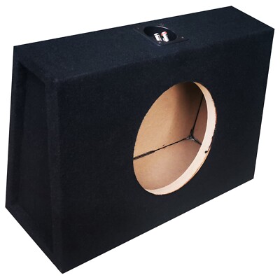 Heavy Duty Single Sealed 8" Subwoofer Enclosure Car Audio Speaker Box ...