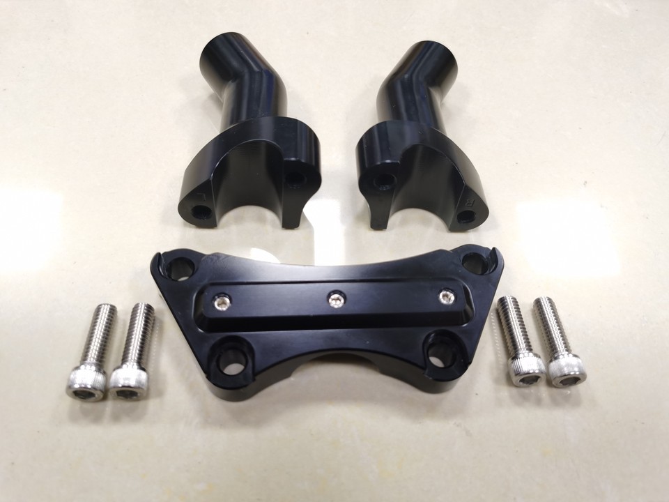 For Harley Sportster 1200 Custom XL1200C 4 inch Handlebar Risers Top ...